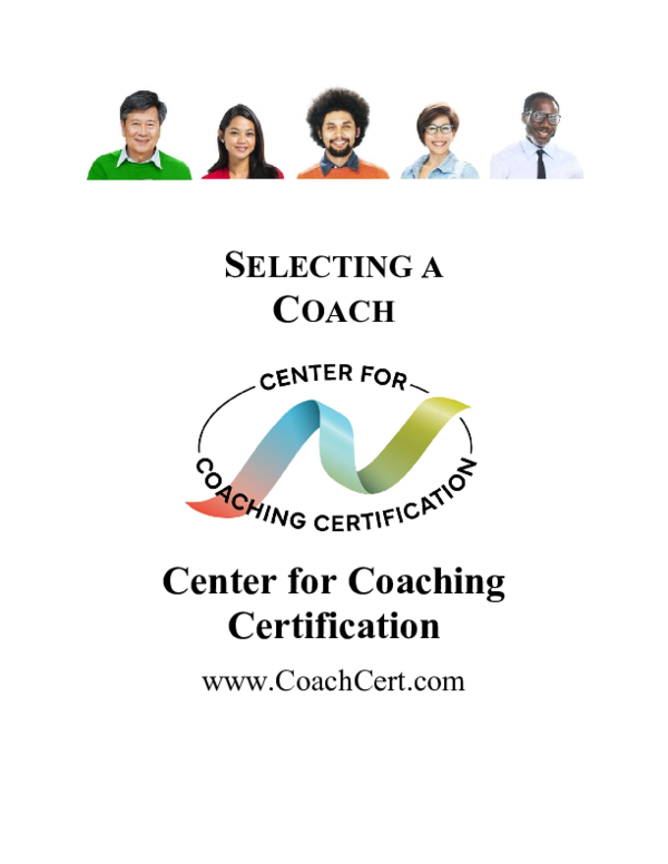(PDF) Selecting a Coach