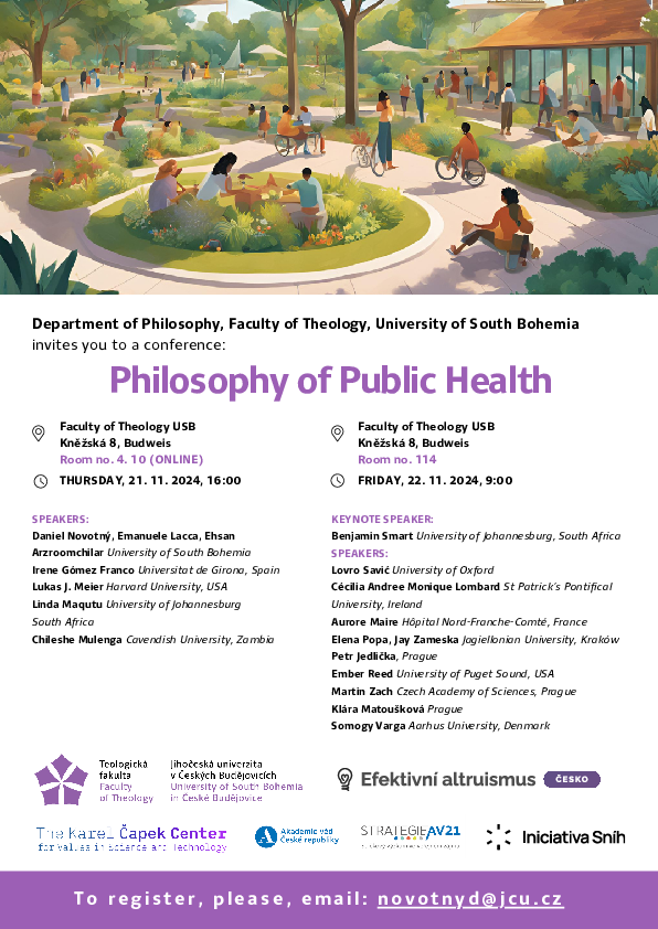 (PDF) CONFERENCE 2024-11-09 "Philosophy of Public Health"