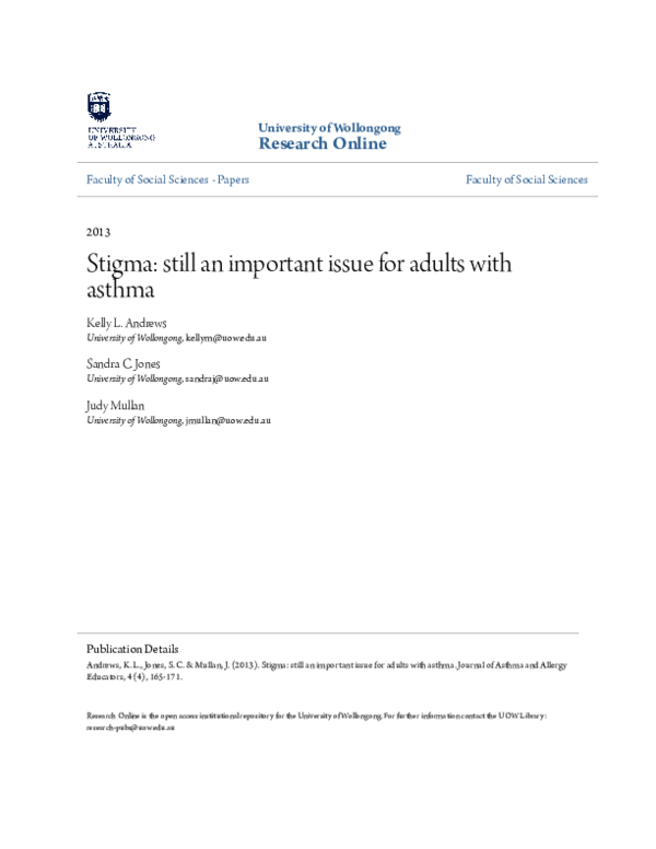 (PDF) Stigma