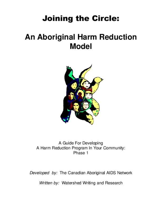 (PDF) Joining the Circle: An Aboriginal Harm Reduction Model