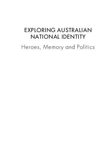 (PDF) Exploring Australian National Identity