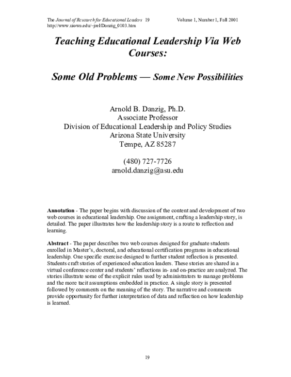 (PDF) Some Old Problems — Some New Possibilities