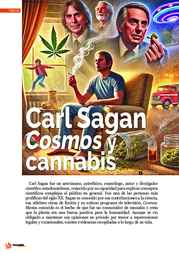 (PDF) Carl Sagan. Cosmos y cannabis