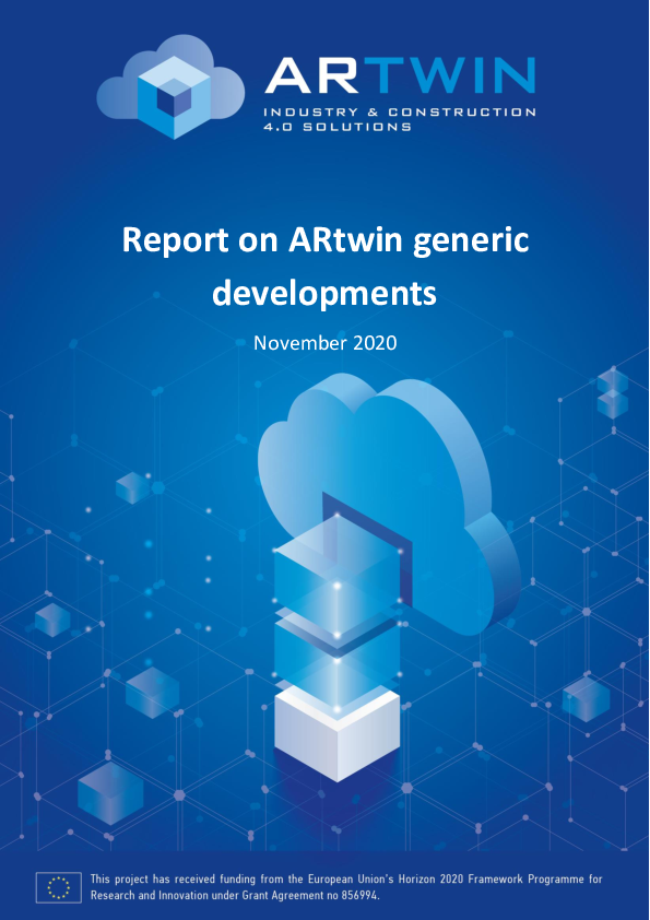 (PDF) Report on ARtwin generic developments