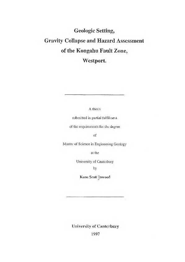 (PDF) Geologic setting, gravity collapse and hazard assessment of the ...