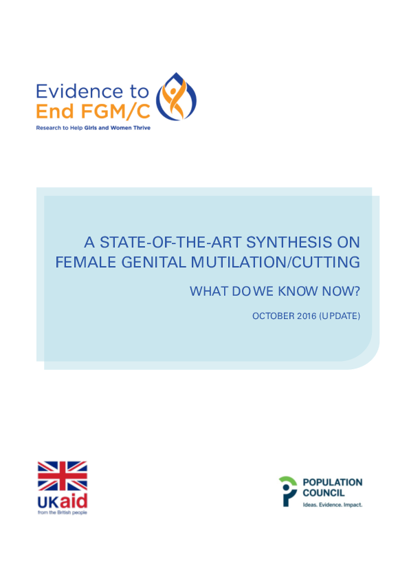 (PDF) A state-of-the-art synthesis on female genital mutilation/cutting ...