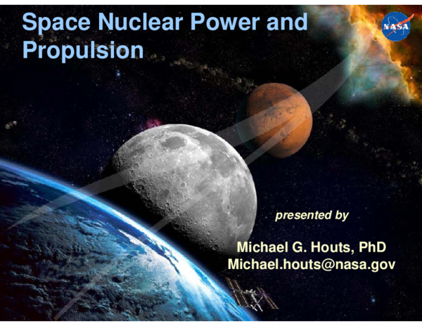 (PDF) Space Nuclear Power and Propulsion