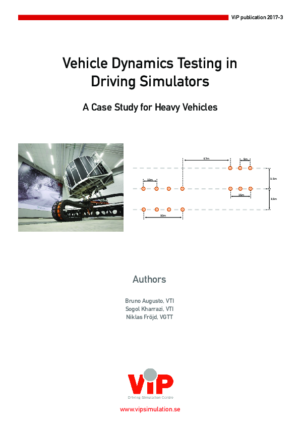 (PDF) Vehicle Dynamics Testing in Driving Simulators