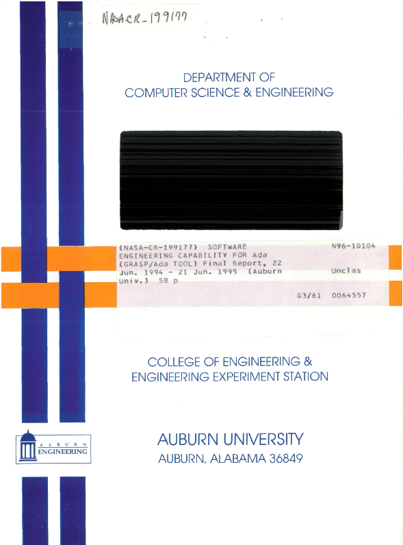 (PDF) Software engineering capability for Ada (GRASP/Ada Tool)