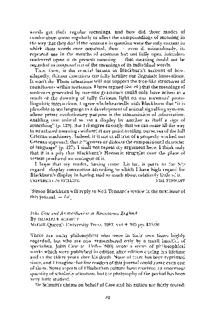 (PDF) John Case and Aristotelianism in Renaissance England