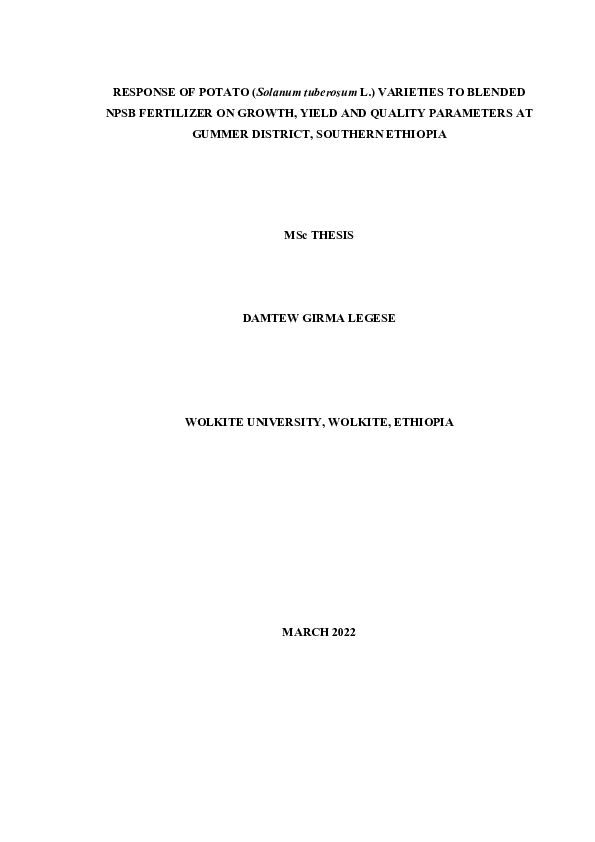 (PDF) Damtew Girma MSC thesis