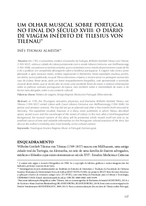 (PDF) Um olhar musical sobre Portugal no final do século XVIII: o ...