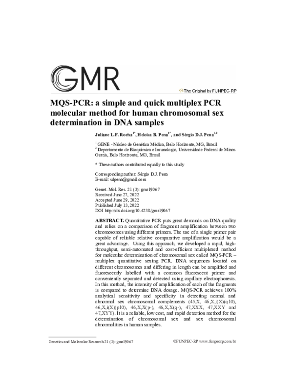(PDF) Research Article MQS-PCR: a simple and quick multiplex PCR ...