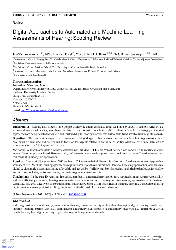 (PDF) Digital Approaches to Automated and Machine Learning Assessments ...