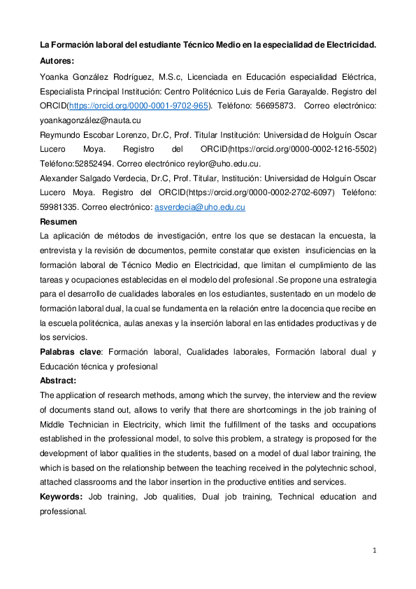 (PDF) PONENCIA YOANKA