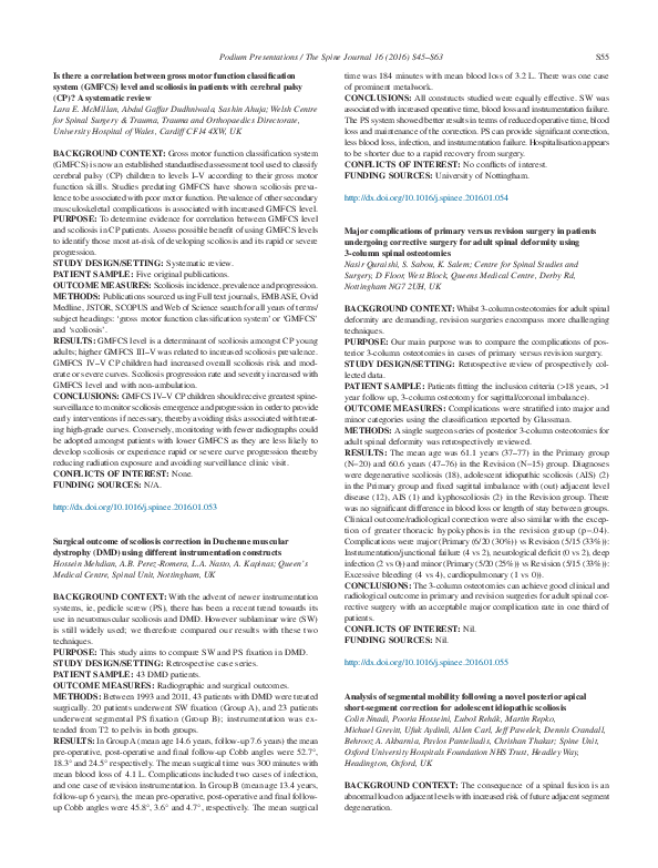 (PDF) Is there a correlation between gross motor function ...