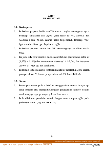 (PDF) Pengaruh proporsi lesitin dan isolat protein kedelai sebagai ...