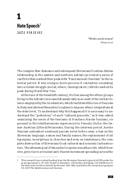 (PDF) 1. Hate Speech