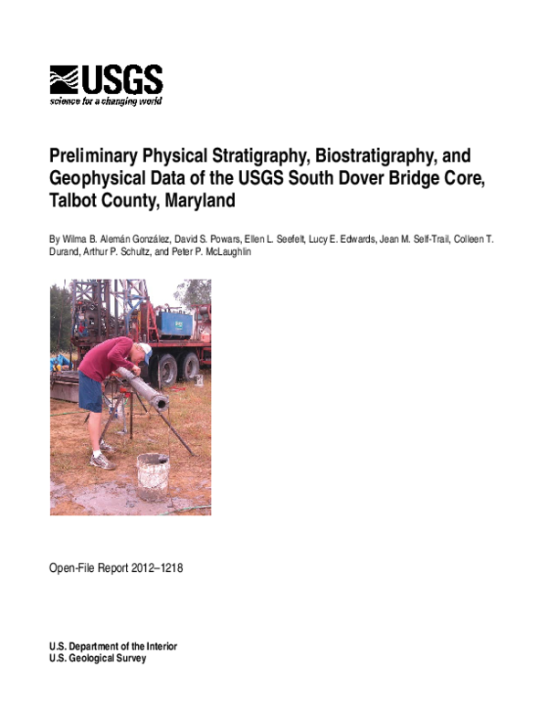 (PDF) Preliminary physical stratigraphy, biostratigraphy, and ...