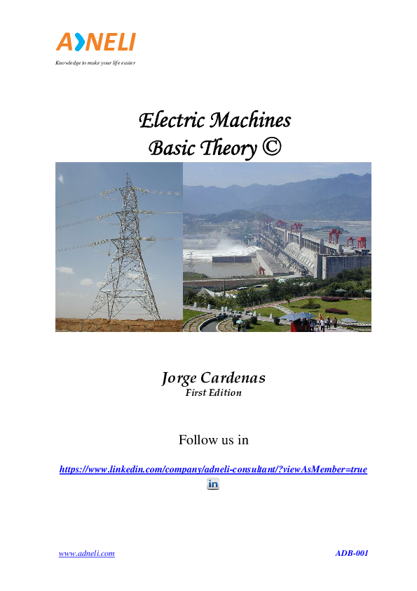 (PDF) Electric Machines Basic Theory