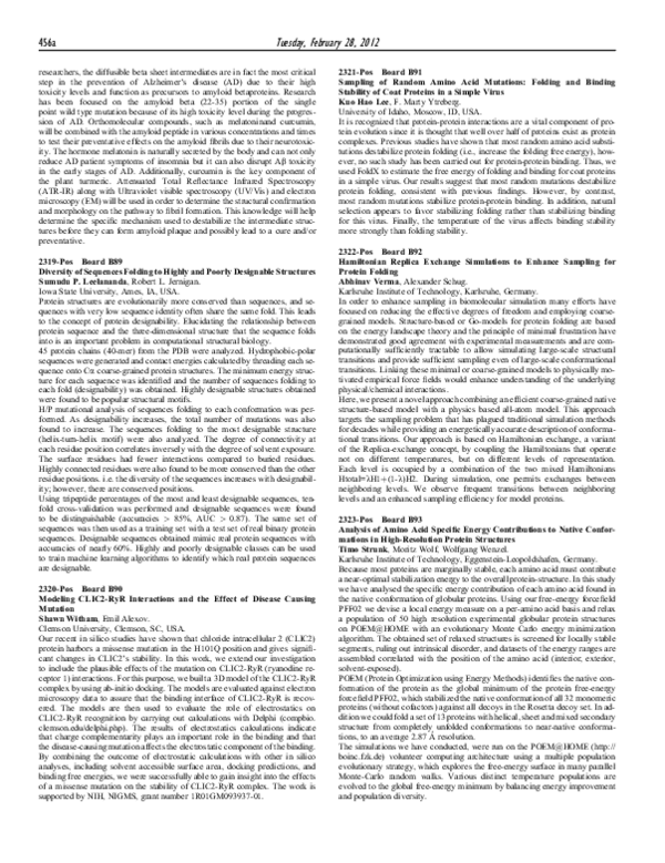 (PDF) Diversity of Sequences Folding to Highly and Poorly Designable ...