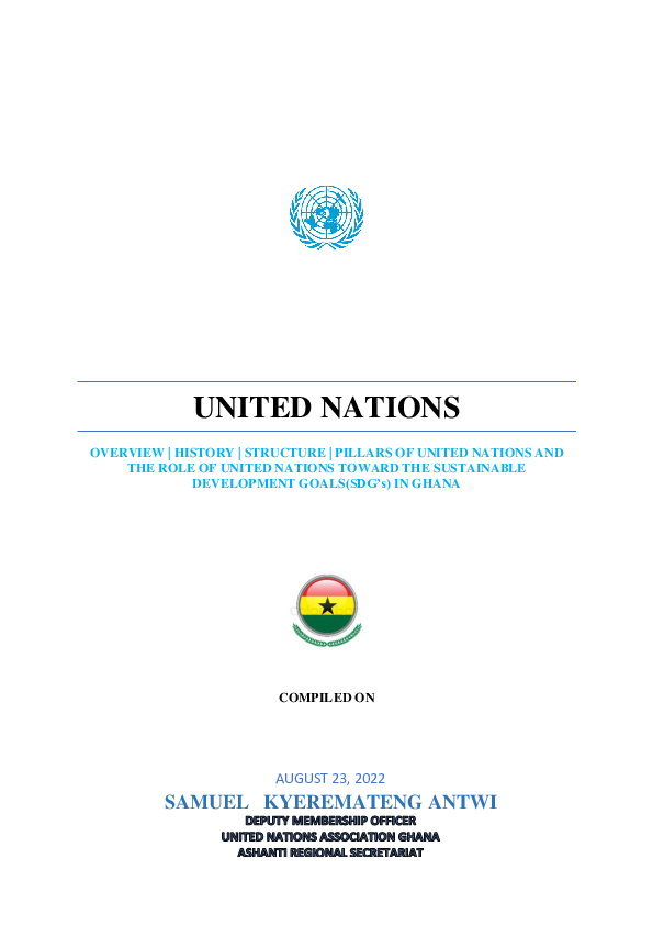 (PDF) OVERVIEW OF UNITED NATIONS
