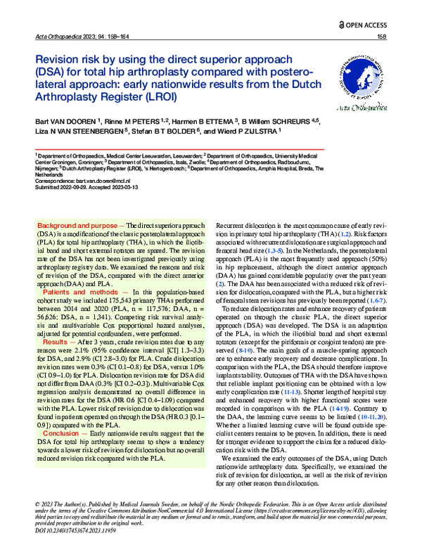 (PDF) Revision risk by using the direct superior approach (DSA) for ...