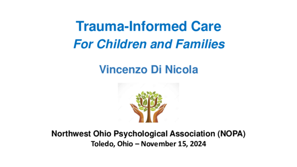 (PDF) Trauma-Informed Care (TIC) For Children and Families