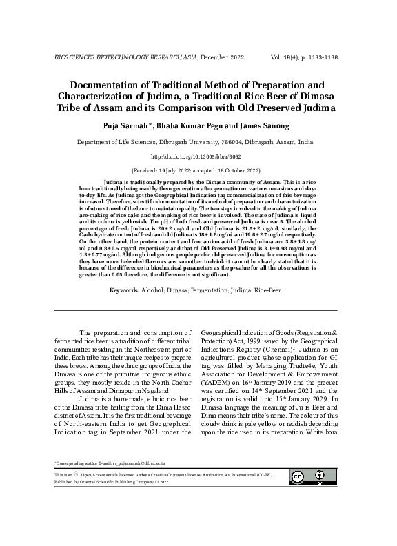 (PDF) Documentation of Traditional Method of Preparation and ...