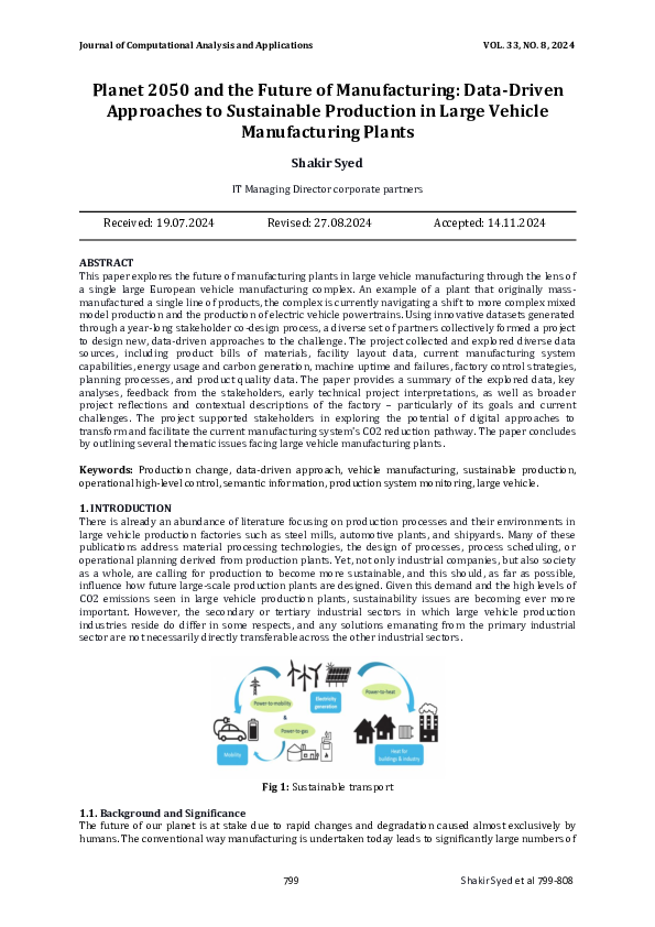 (PDF) Planet 2050 and the Future of Manufacturing: Data-Driven ...