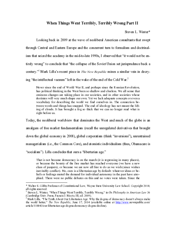 (PDF) 뀀ȠWhen Things Went Terribly, Terribly Wrong Part II