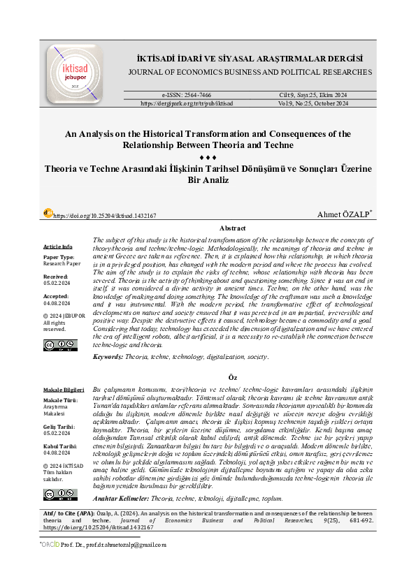 (PDF) An Analysis on the Historical Transformation and Consequences of ...