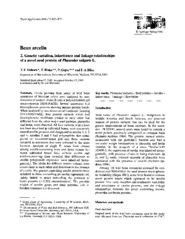 (PDF) Bean arcelin