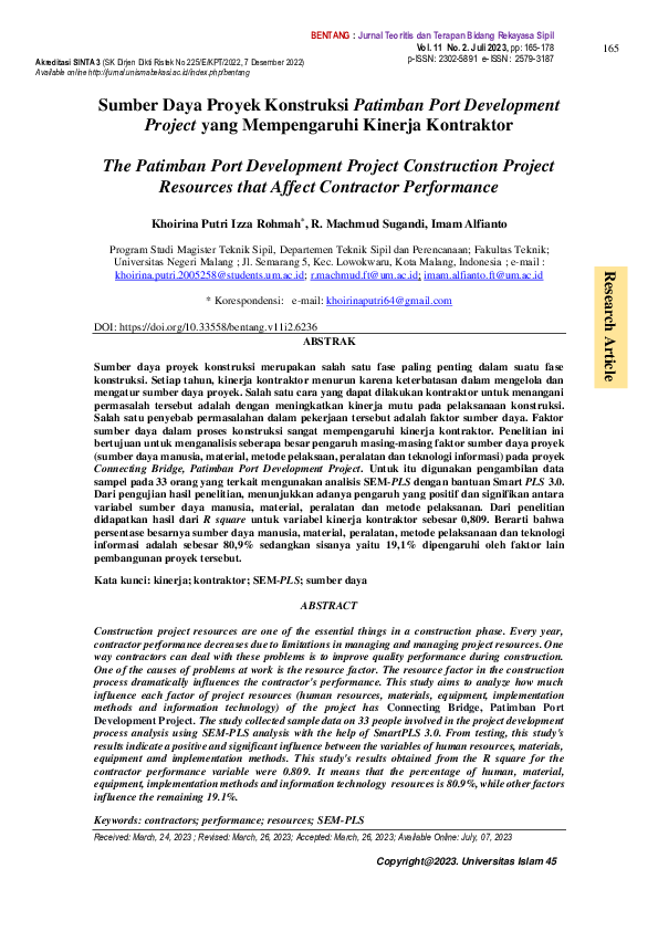 (PDF) Sumber Daya Proyek Konstruksi Patimban Port Development Project ...