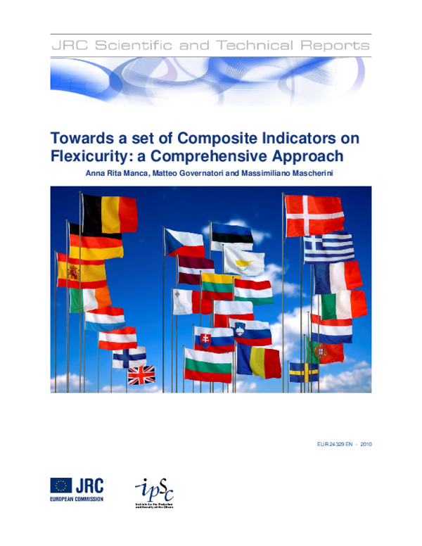 (PDF) Towards a set of Composite Indicators on Flexicurity: a Comprehensive Approach