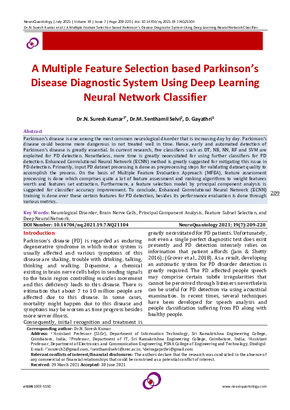 (PDF) Biomedical Research Paper | Gayathri Deivasikamani - Academia.edu