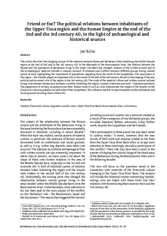 (PDF) Friend or foe?