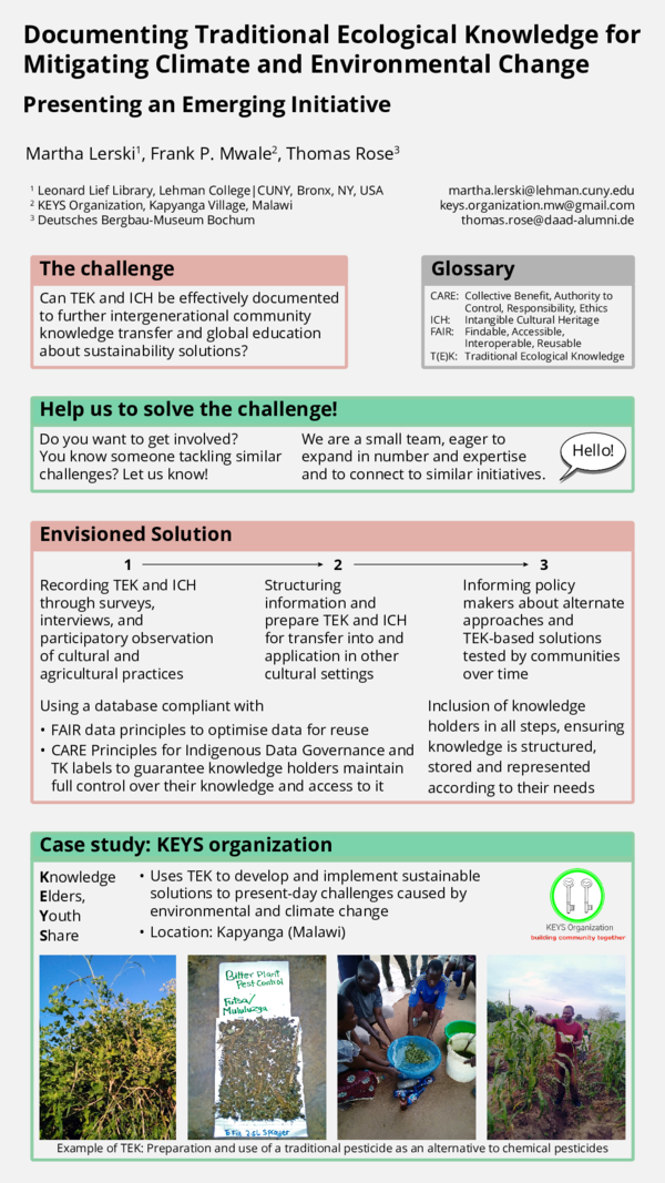 (PDF) Documenting Traditional Ecological Knowledge for Mitigating ...