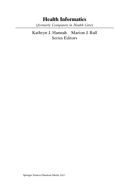 (PDF) Healthcare Information Management Systems