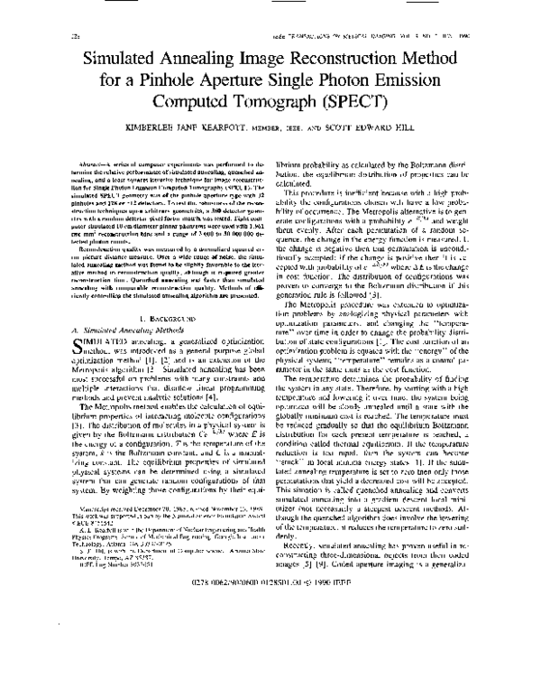 (PDF) Simulated annealing image reconstruction method for a pinhole aperture single photon ...