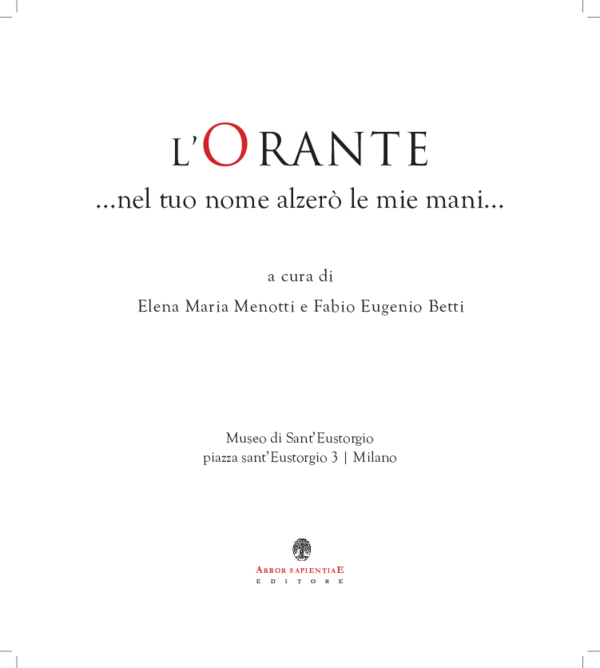 (PDF) La figura dell'orante nella preistoria e protostoria tra arte ...