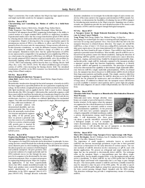 (PDF) Hybrid Biological/Solid-State Nanopores