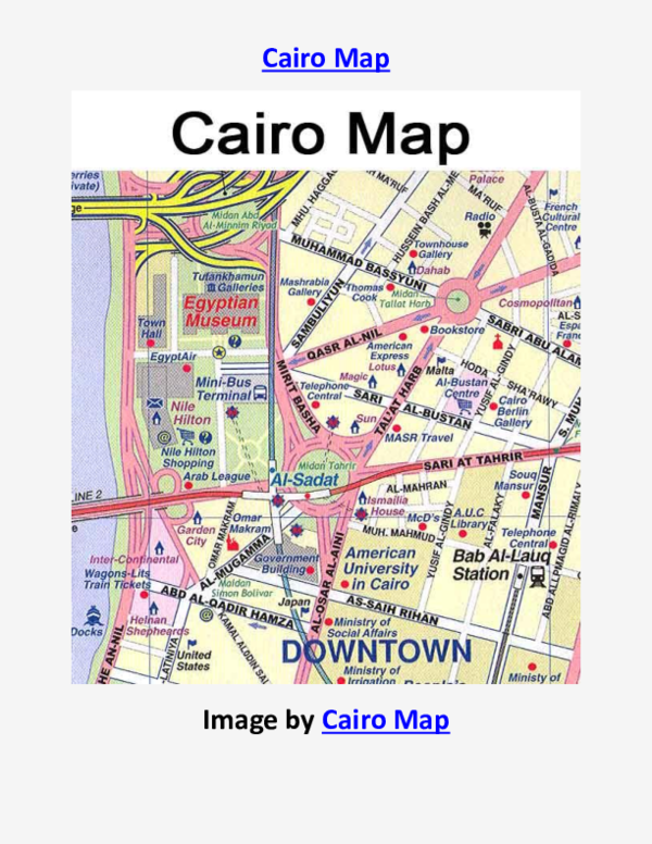 (PDF) Cairo Map