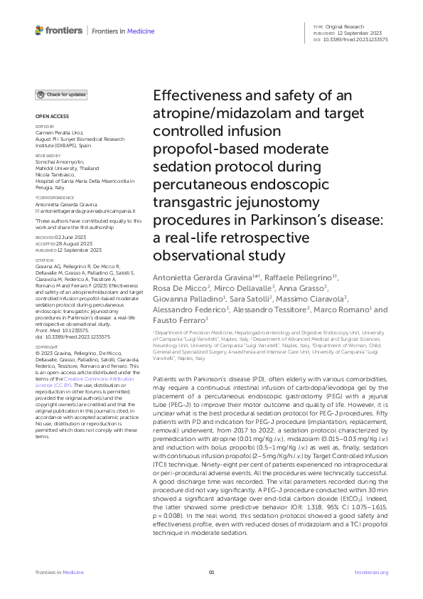 (PDF) Effectiveness and safety of an atropine/midazolam and target ...
