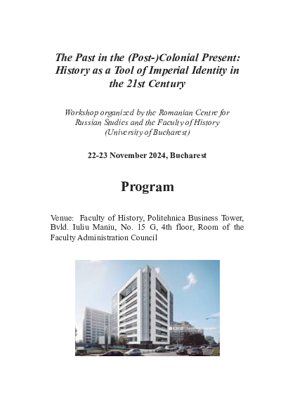 (PDF) The Past in the (Post-)Colonial Present: History as a Tool of ...