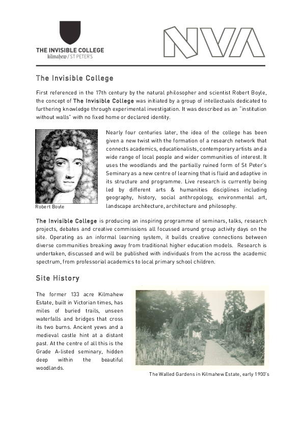 (PDF) Revitalizing The Invisible College Concept