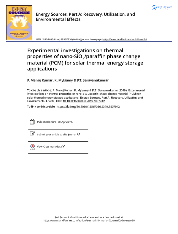 (PDF) Experimental Investigations on Thermal Properties of Copper (II ...