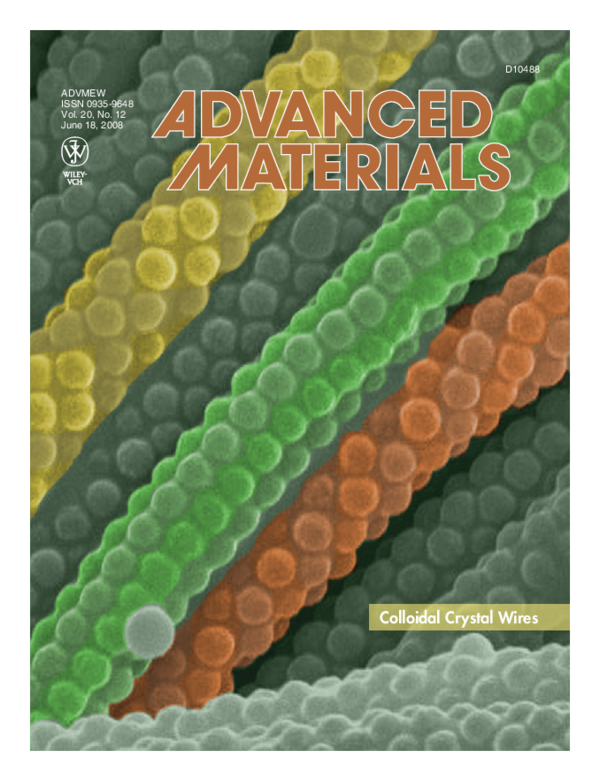 (PDF) Inside Front Cover: Colloidal Crystal Wires (Adv. Mater. 12/2008 ...