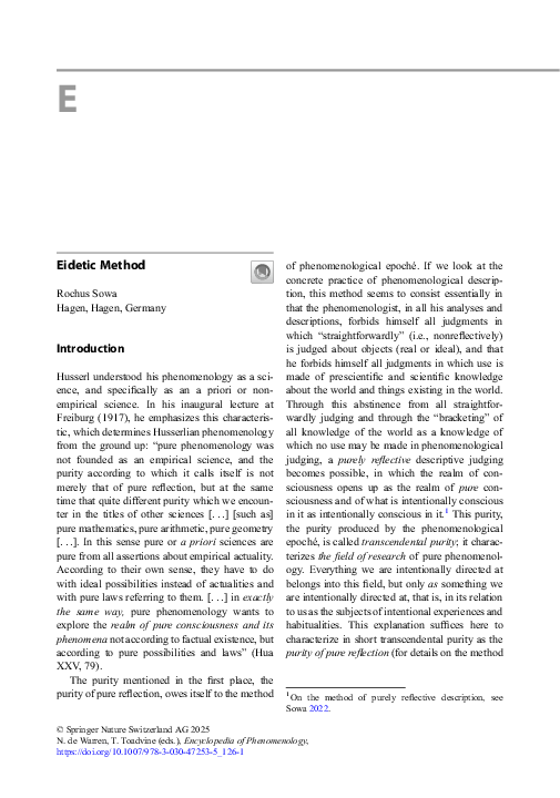 (PDF) EIDETIC METHOD