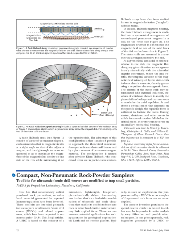 (PDF) Compact, Non-Pneumatic Rock-Powder Samplers